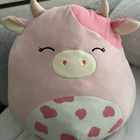 Squishmallows | Toys | Pink Cow Squishmallow | Poshmark